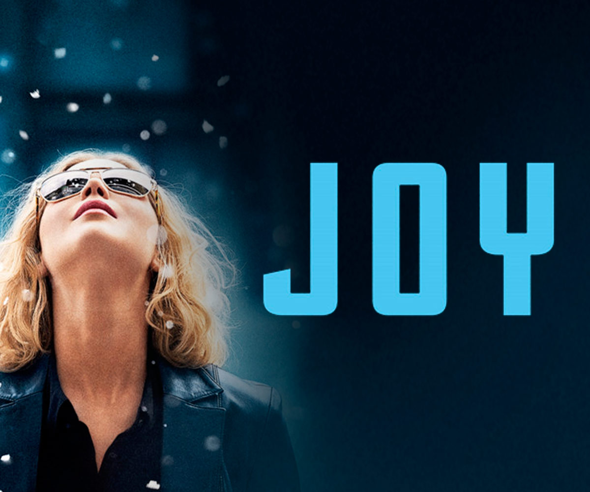 O que você vai fazer no fim de semana? Assista "Joy: Nome do Sucesso ...